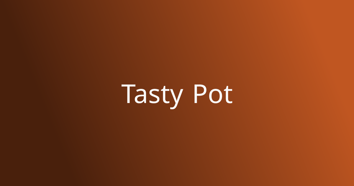Best Chinese in Concord, CA | Tasty Pot | Order Online